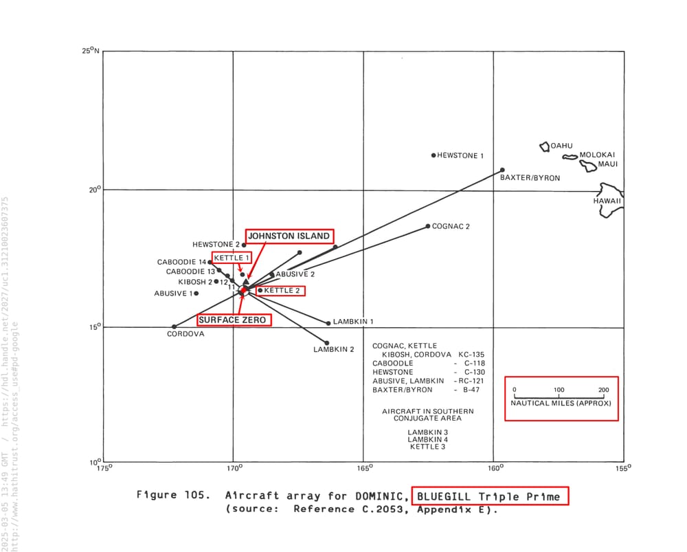 Did 1962 nuclear test knock down a UFO? The mystery solved.