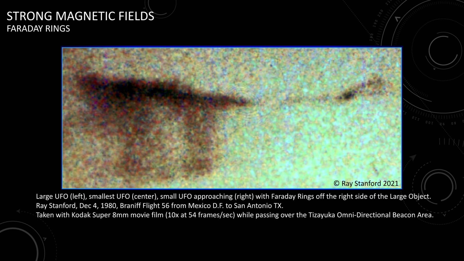 Gravity waves and Faraday rings-- or imaginary things? The Ray Stanford ...